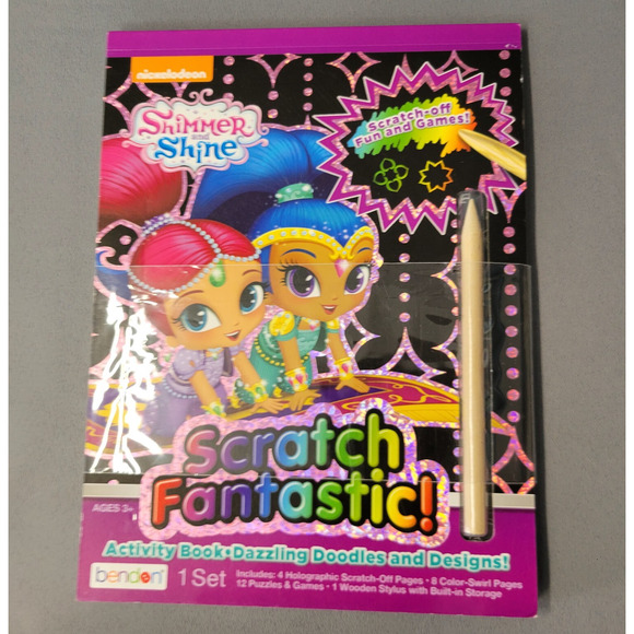 Nickelodeon | Accents | Nickelodeon Shimmer Shine Scratch Fantastic ...